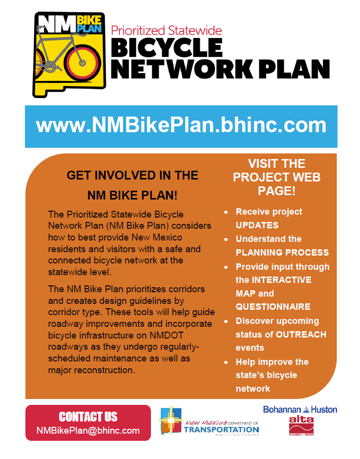 Visually Touring the New NM Statewide Bicycle Network Plan – Better Burque