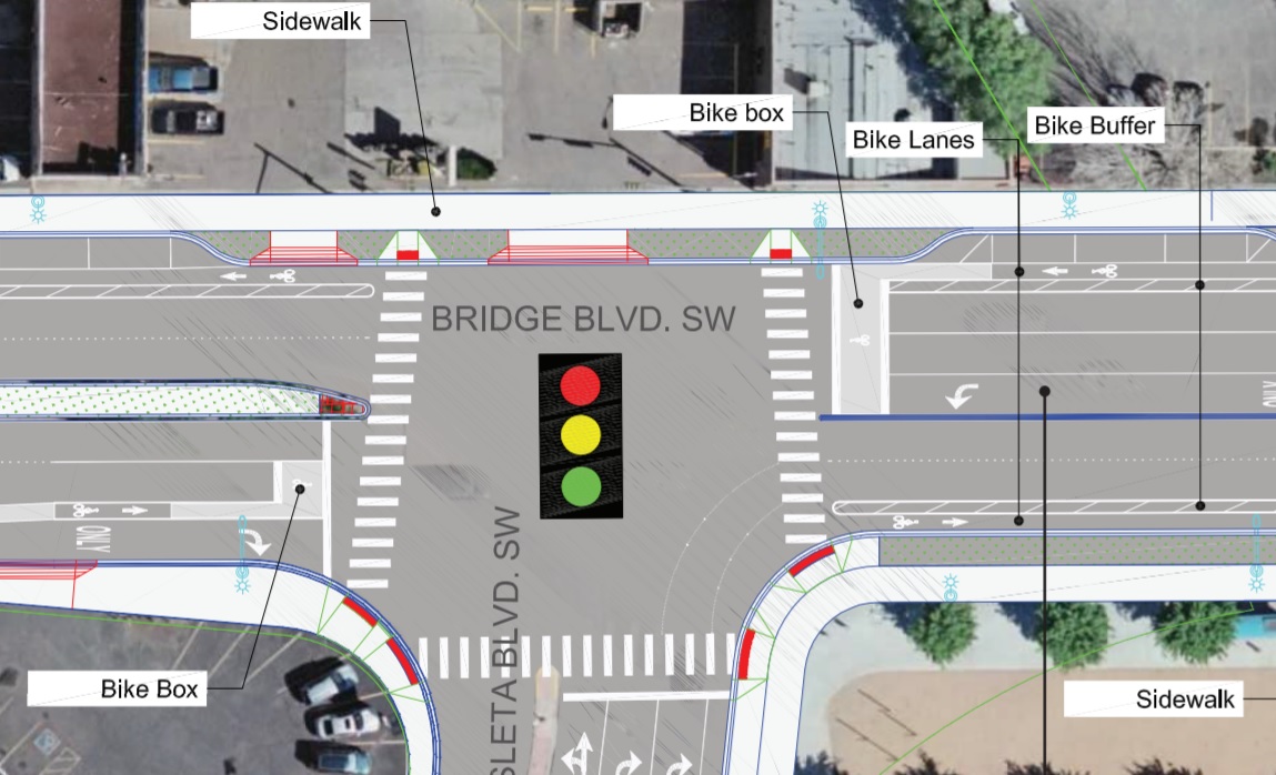 Calling All Roadway Experts: Fix this Proposed Intersection – Better Burque