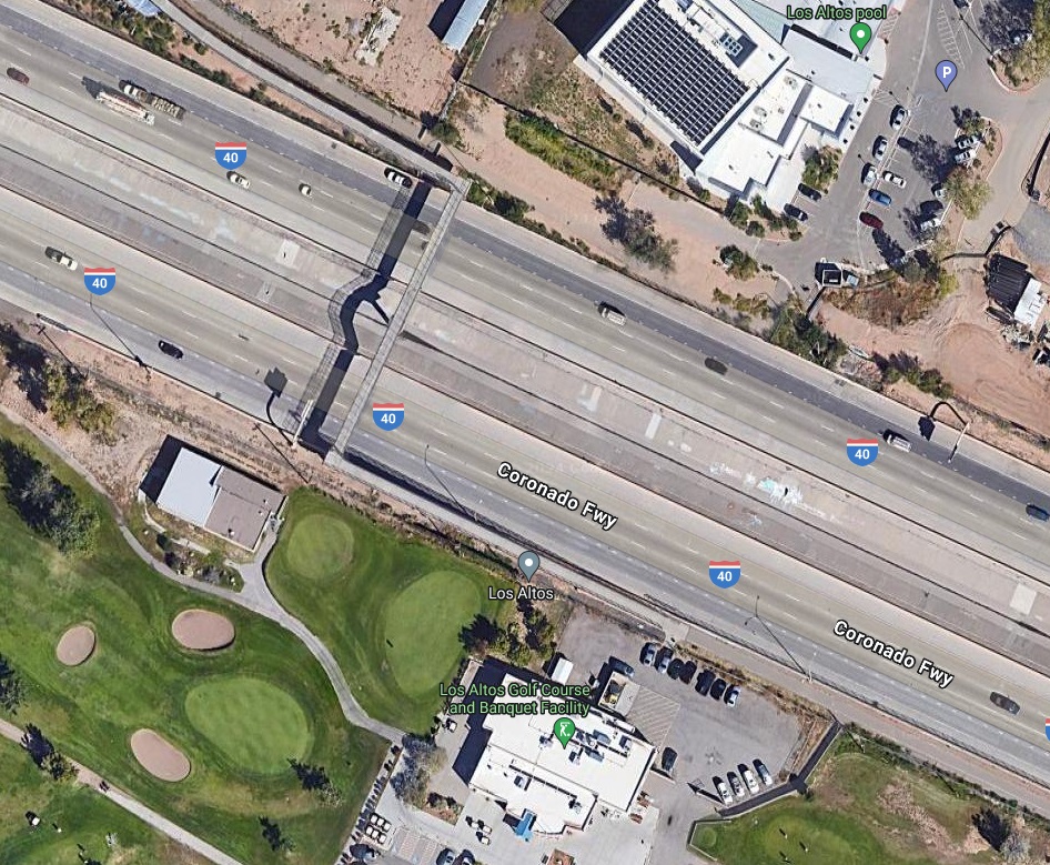 History Behind Los Altos Bike/Ped Bridge Over I-40 – Better Burque