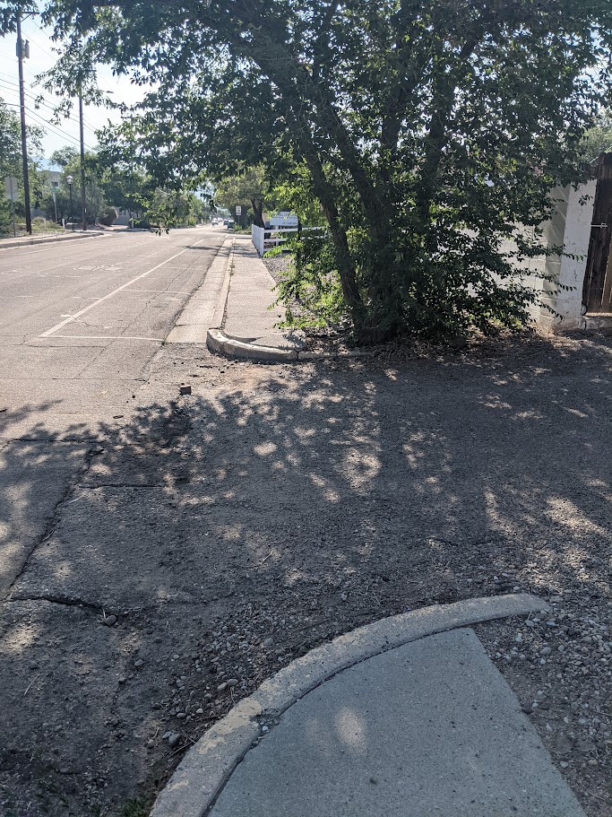 Looking for Curb Ramps and Their Absence – Better Burque