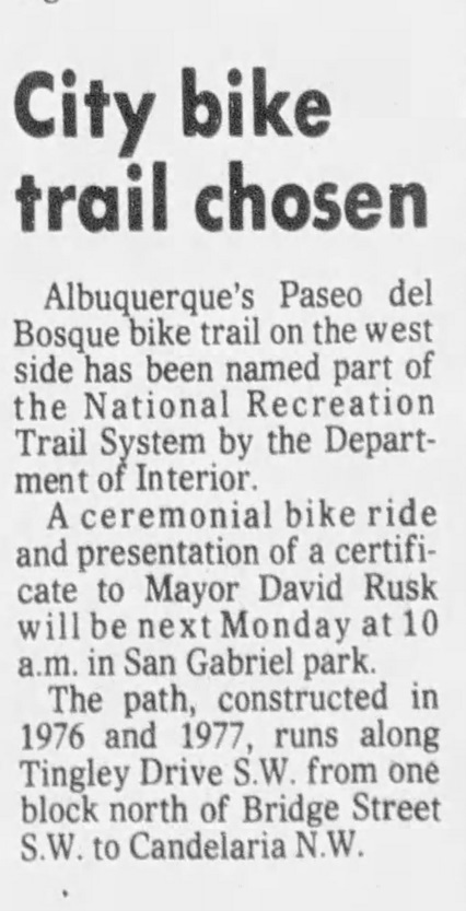 Burque’s Bosque Trail: The Waiting is the Most Important Part – Better ...