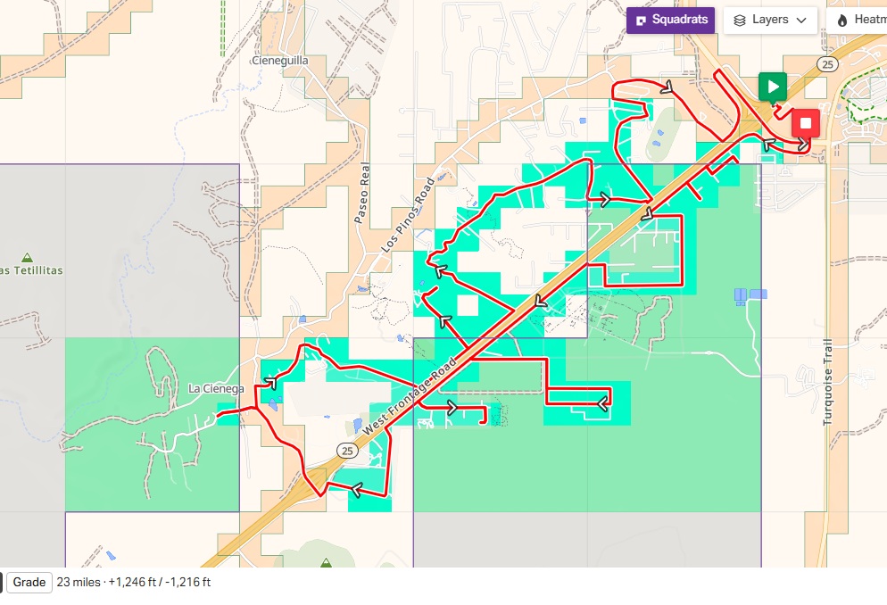 Today’s Ride: NM-599 Rail Runner Station – Better Burque
